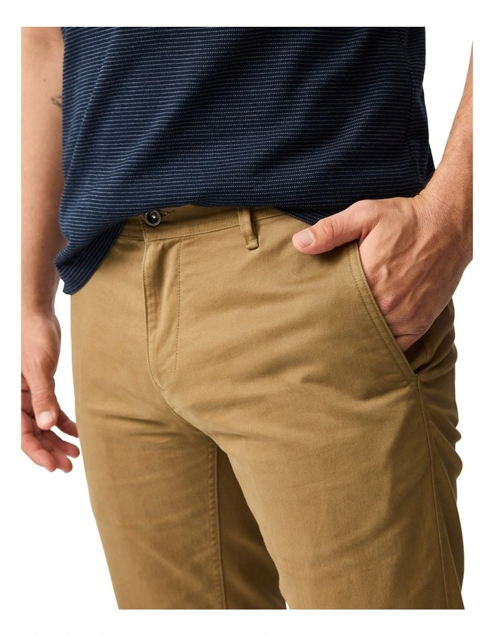 Rodd & Gunn Thomas Road Chino Pant Short Leg in Camel | MYER