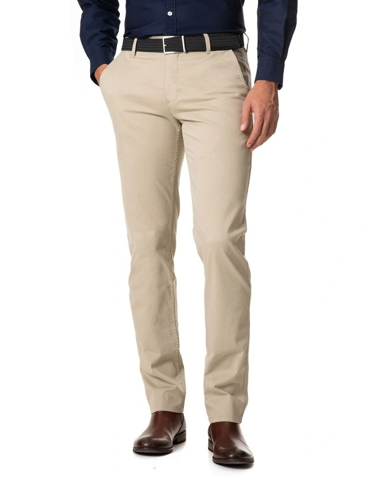 Rodd & Gunn Thomas Road Chino Pant Long Leg in Stone | MYER