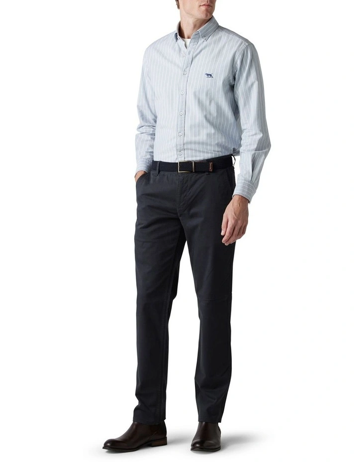 Rodd & Gunn Thomas Road Chino Pant Long Leg in Coal | MYER