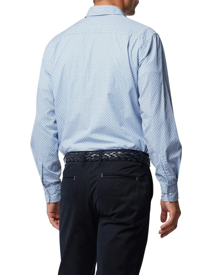 Rodd & Gunn Calliope Island Long Sleeve Shirt Sky | MYER