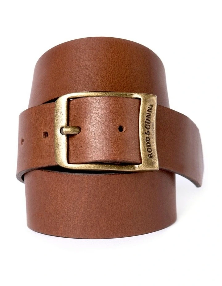 Rodd & Gunn Coronet Crescent Belt in Tan | MYER