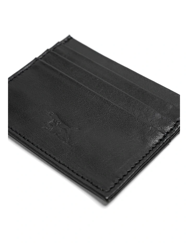 Rodd & Gunn Stormy Point Card Holder in Black | MYER