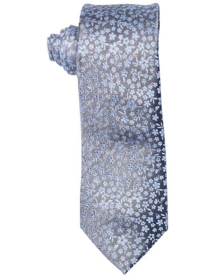 Ferrari Formalwear Zenetti Paisley Silk Tie And Hank Set In Light Blue ...