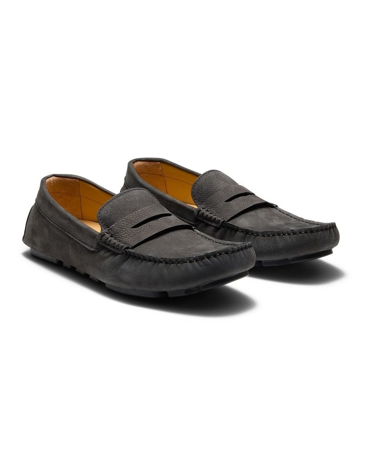Aquila Cisco Nubuck Driving Shoes in Granite | MYER