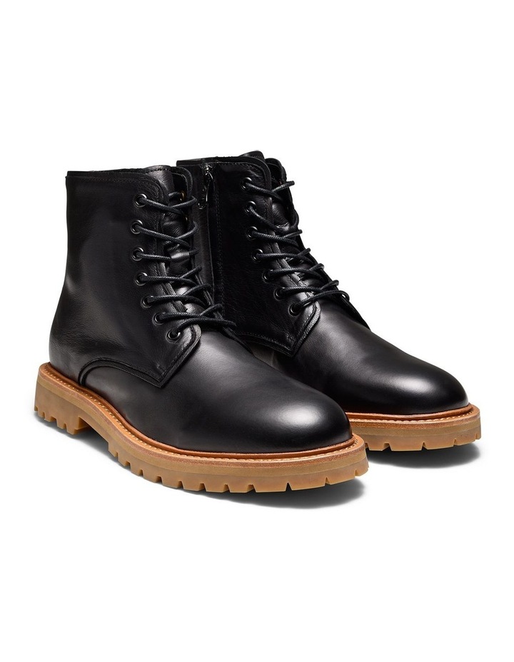 Aquila Atlas Zip Military Boots in Black | MYER