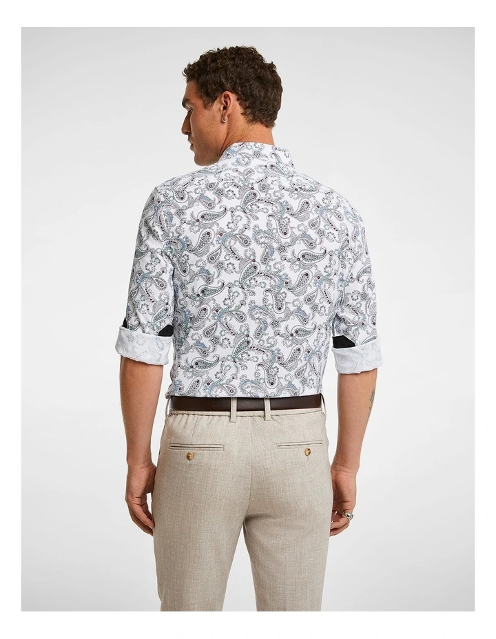 yd. Wilkinson Slim Shirt in White | MYER