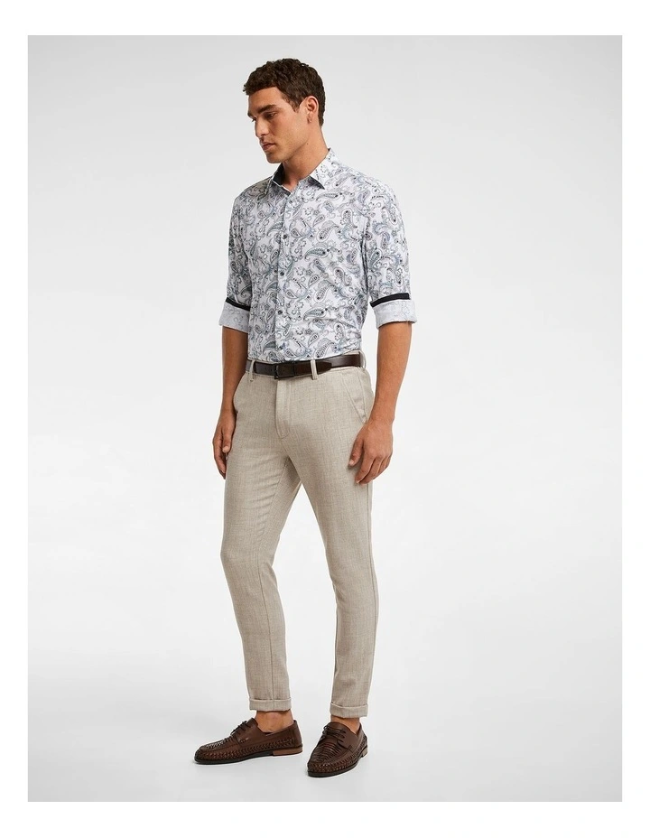 yd. Wilkinson Slim Shirt in White | MYER