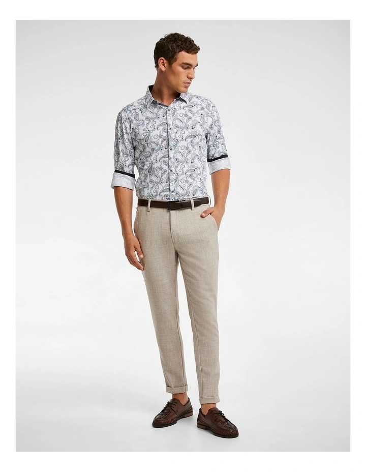 yd. Wilkinson Slim Shirt in White | MYER
