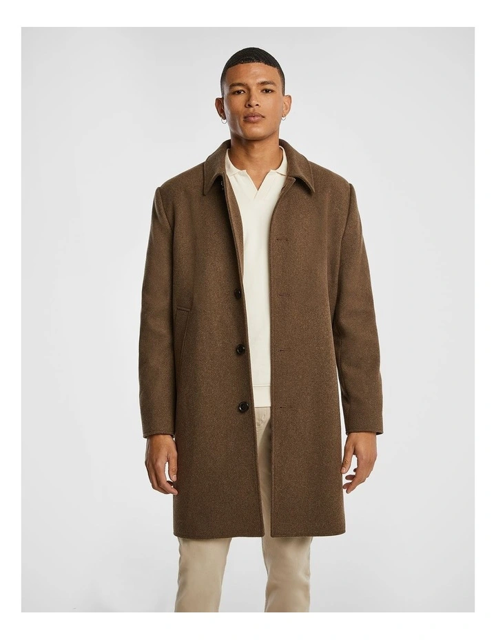 yd. Matthew Mac Coat in Coffee | MYER