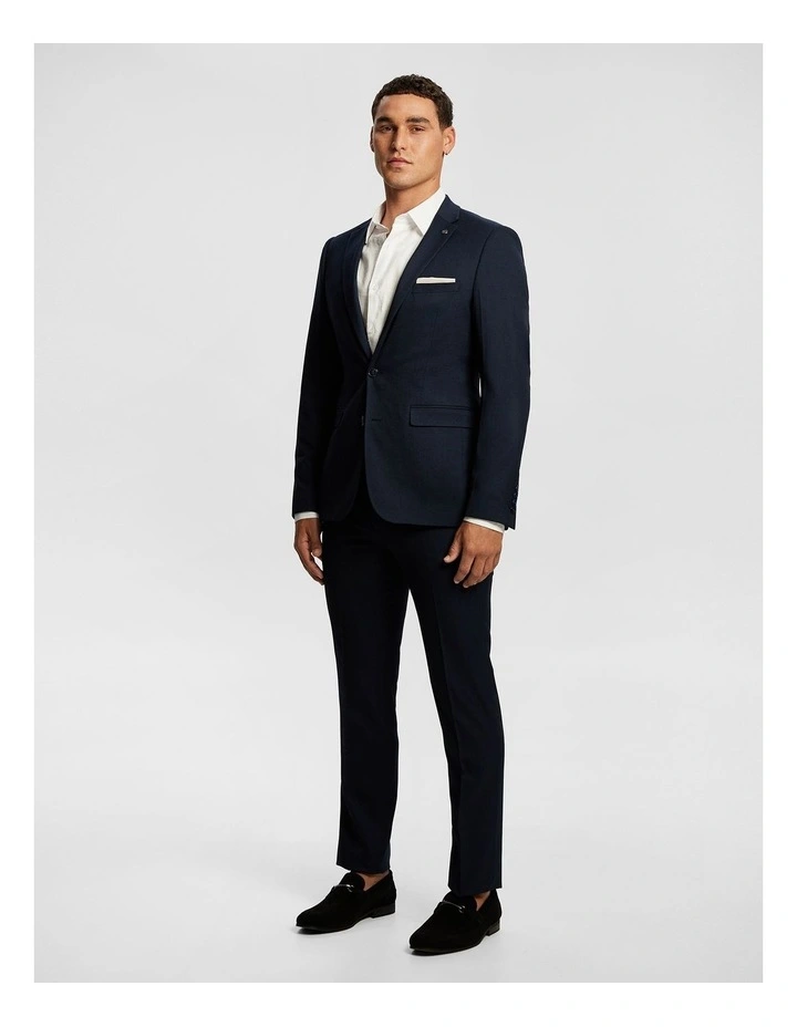 yd. Invictus Stretch Wool Blend Suit Jacket in Dark Blue | MYER