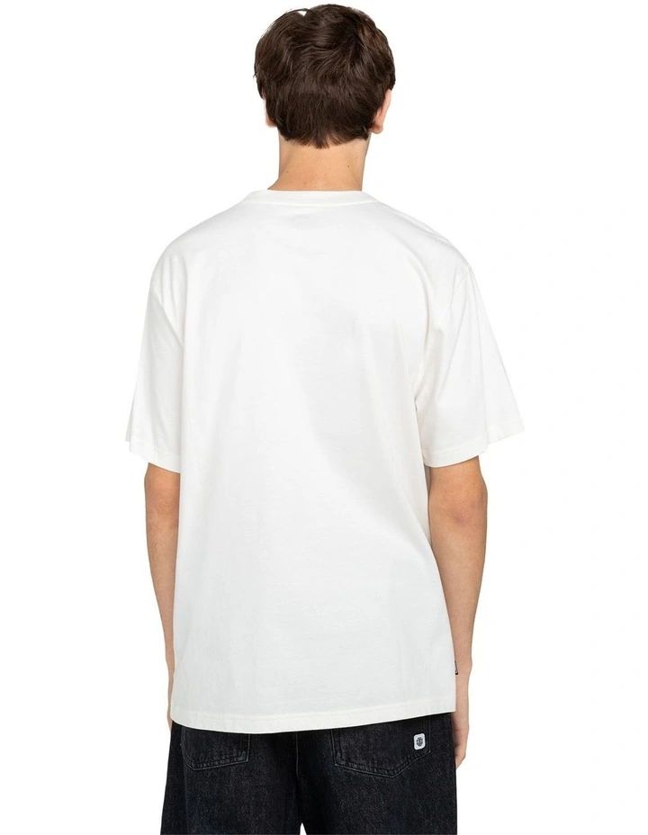 Element Wooden Tree Logo T-shirt in White | MYER