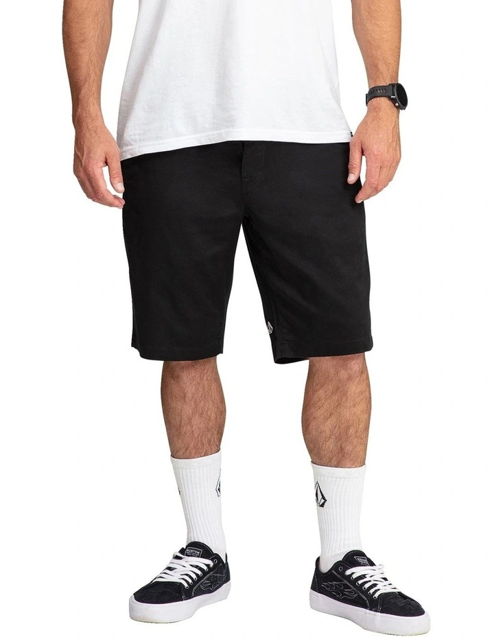 volcom solver shorts black