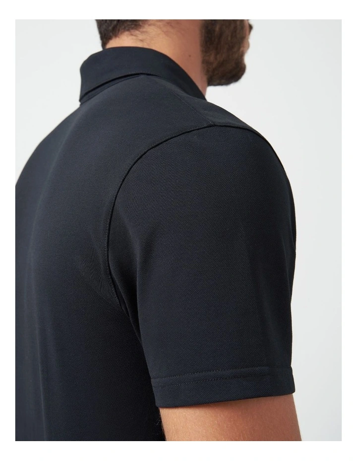 Bottoms Lab Fit-Tech Polo Lite in Black | MYER