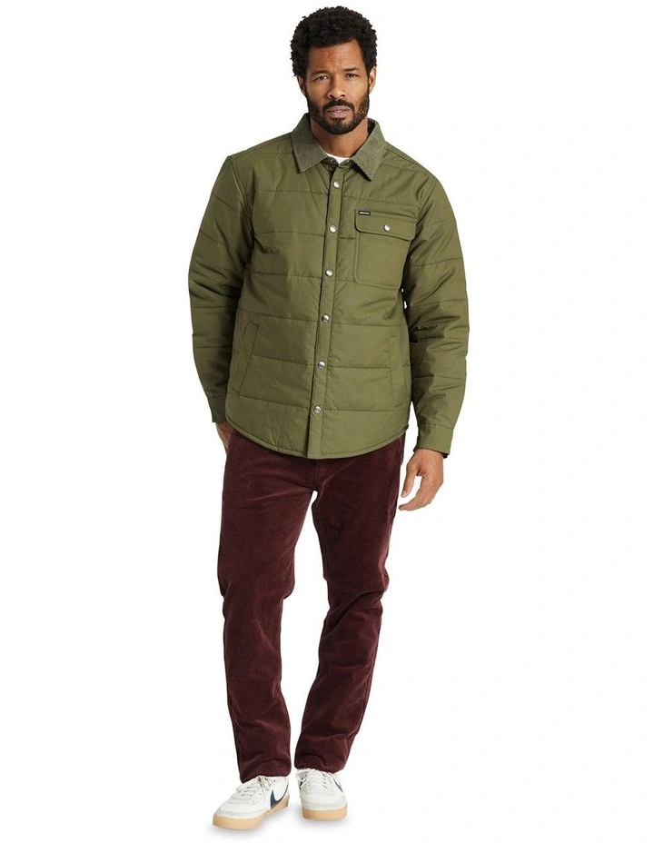 Brixton Cass Military Jacket in Olive | MYER