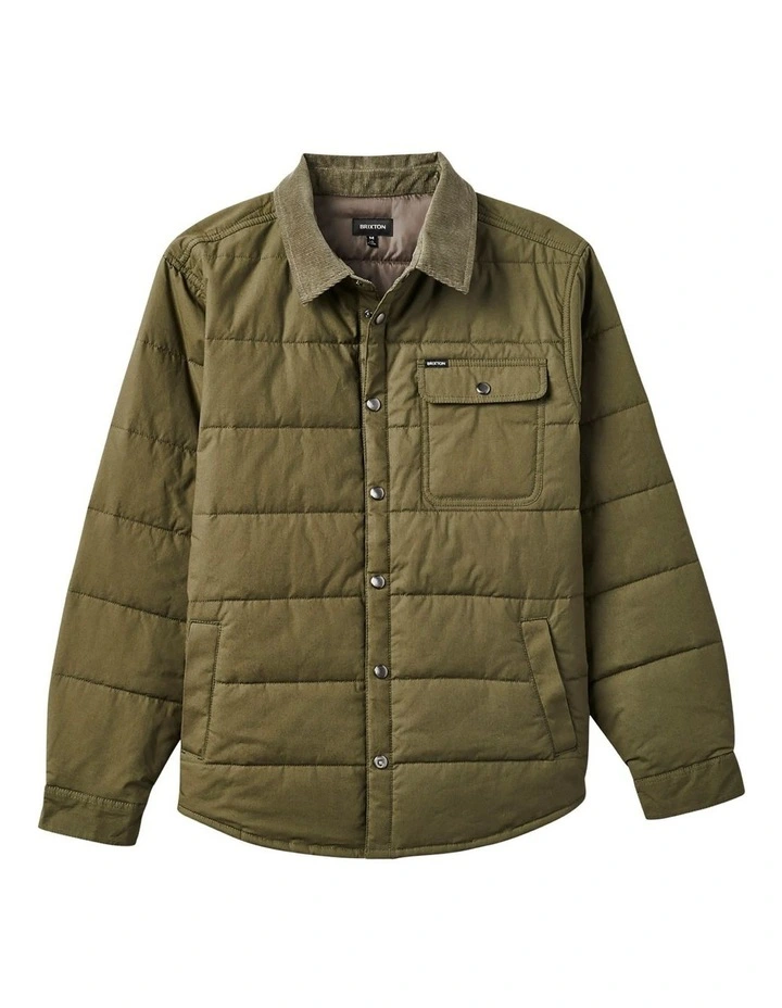 Brixton Cass Military Jacket in Olive | MYER