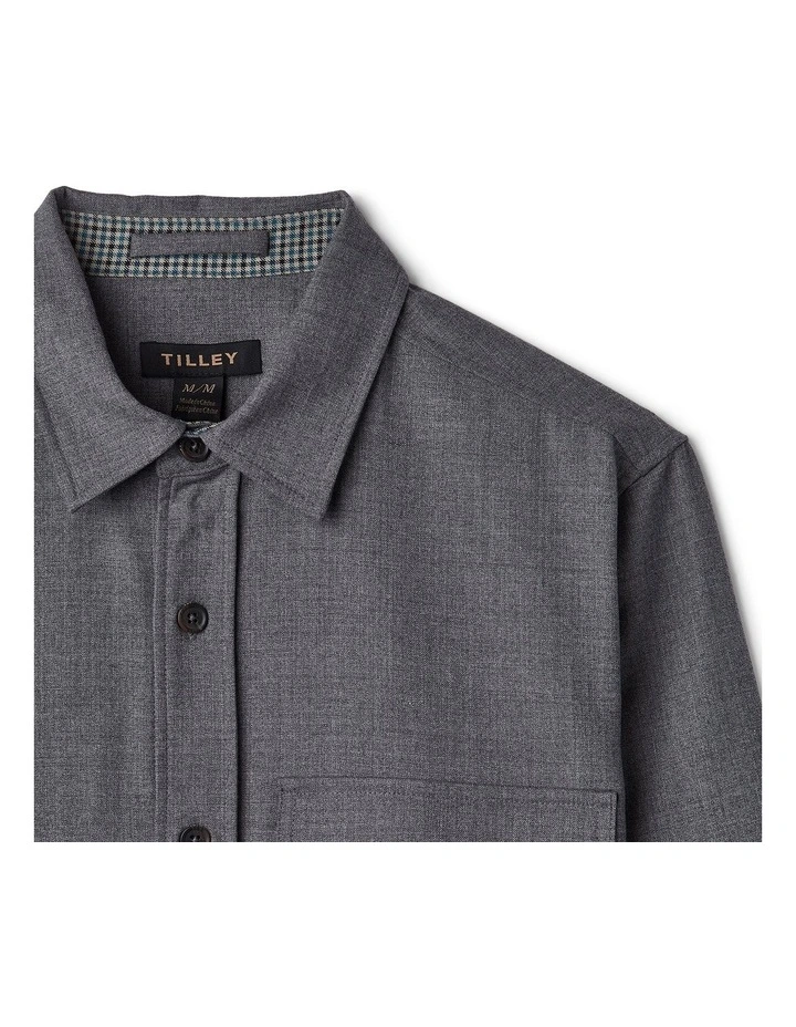 Tilley Utility Shirt in Grey | MYER