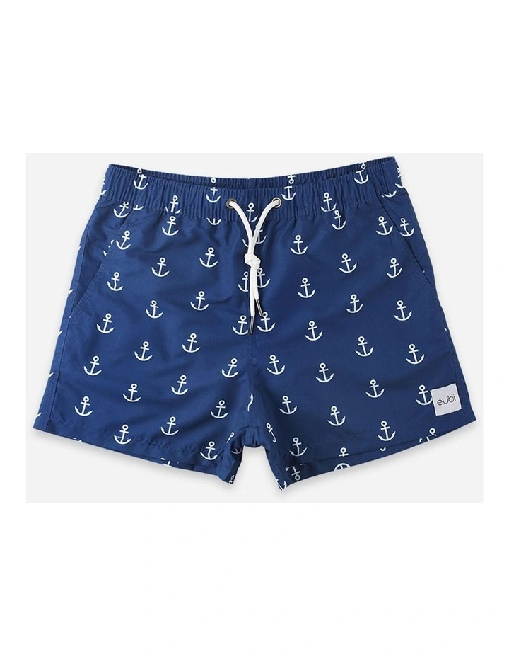 Eubi Signature Swim Shorts in Navy | MYER