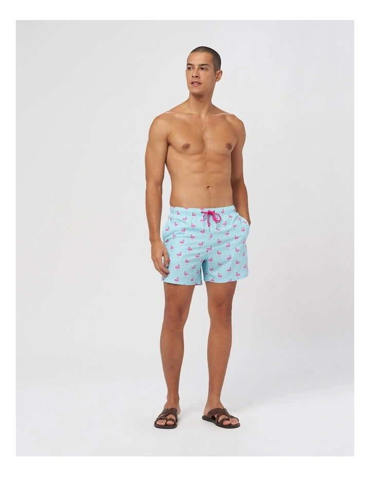 Eubi Signature Swim Shorts in Artic Blue | MYER
