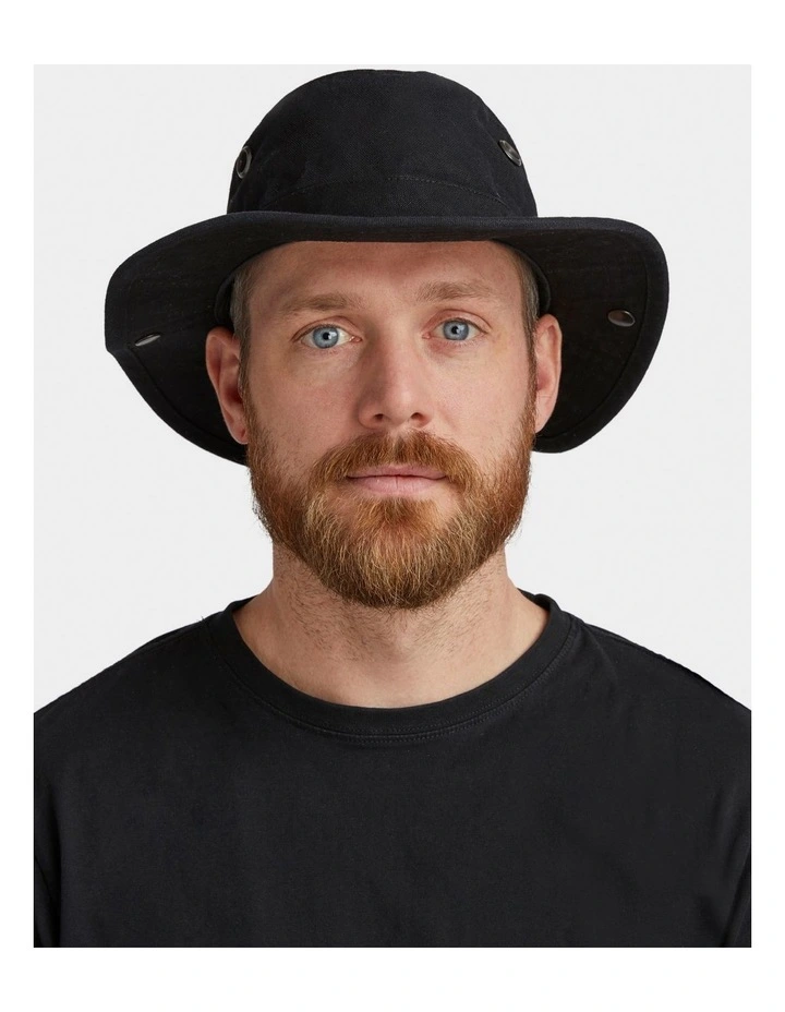 Tilley T3 Wanderer Hat in Black | MYER