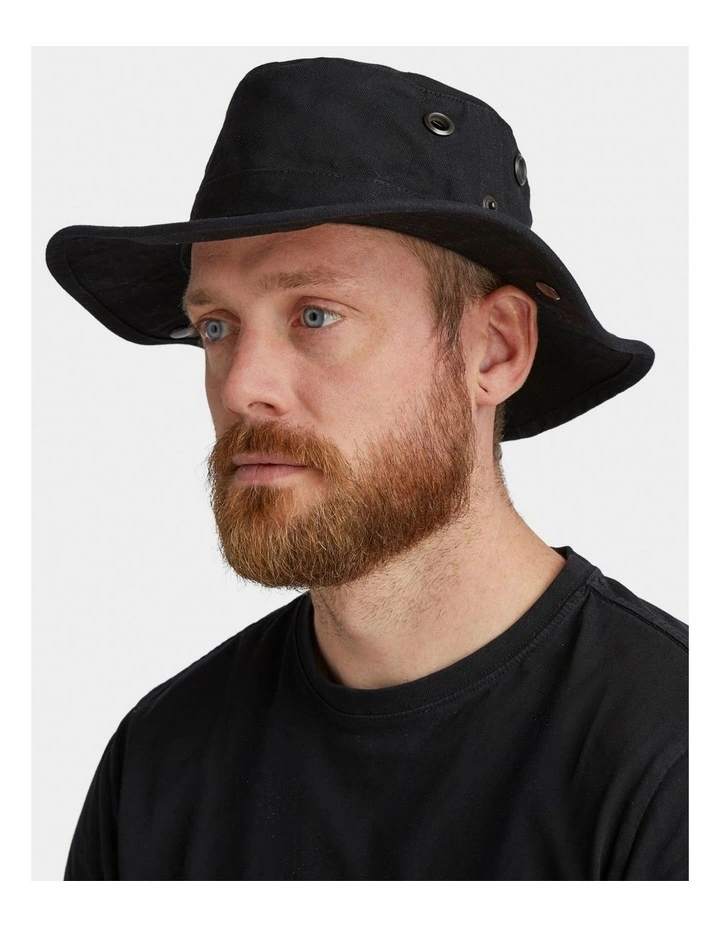 Tilley T3 Wanderer Hat in Black | MYER