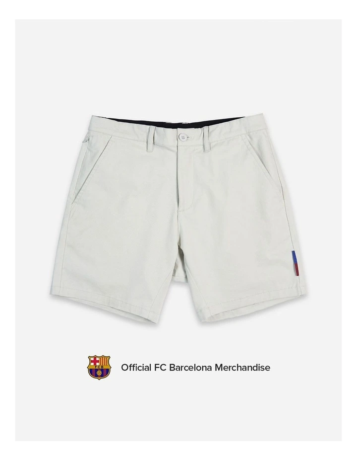 Eubi FC Barcelona Limited Edition Chino Shorts in Sandy Brown | MYER