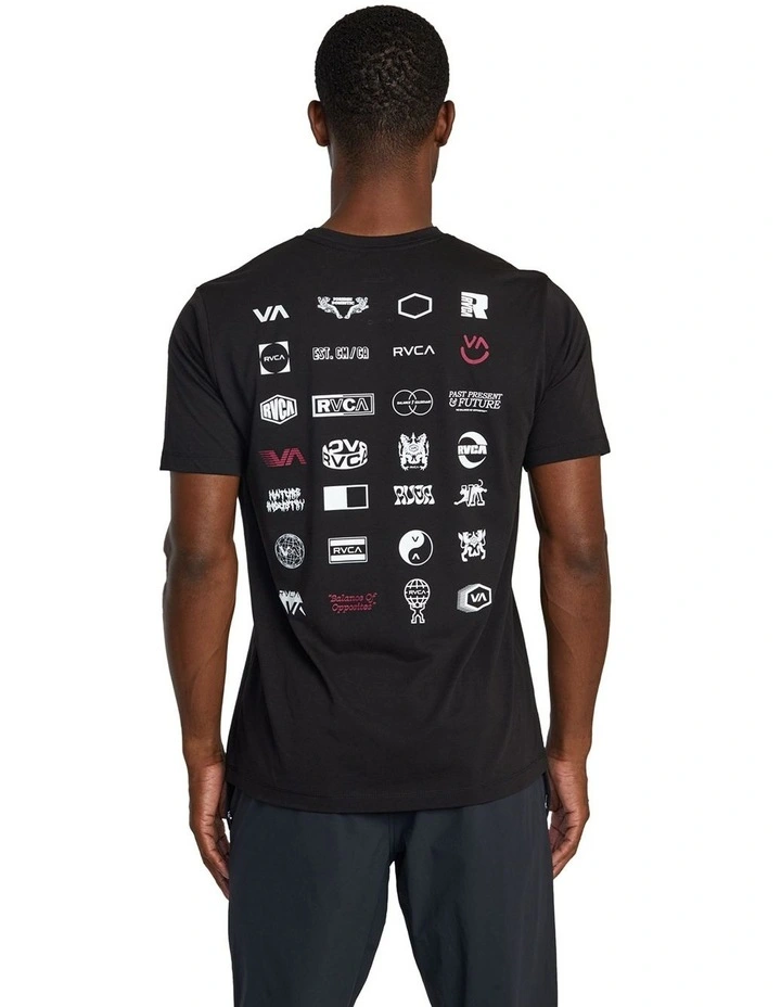 RVCA Arena T-shirt in Black | MYER