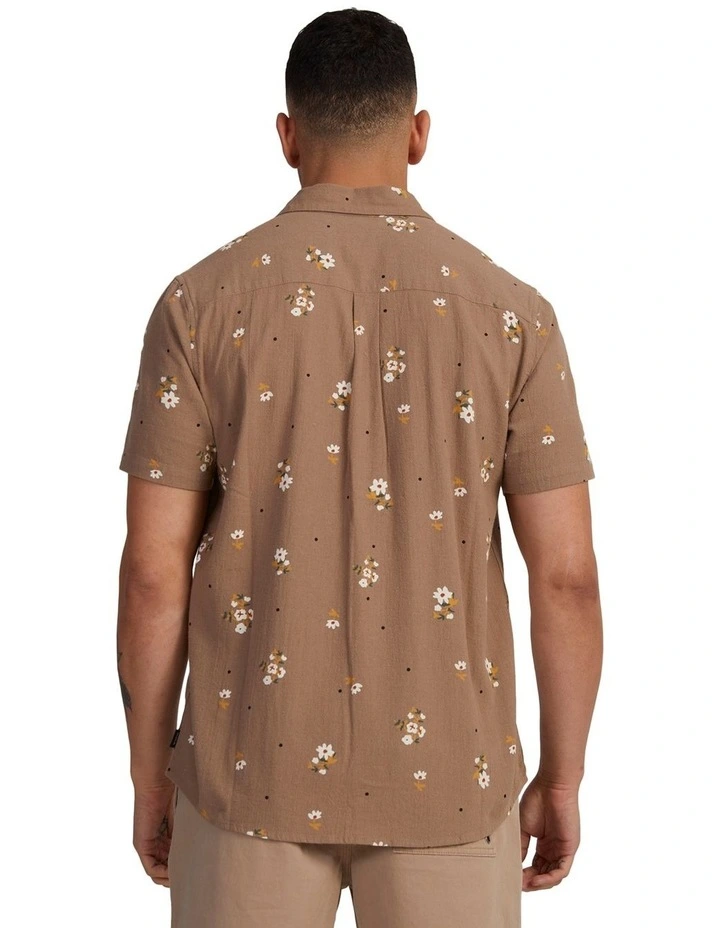 RVCA Happy Dayzie Shirt in Timber | MYER
