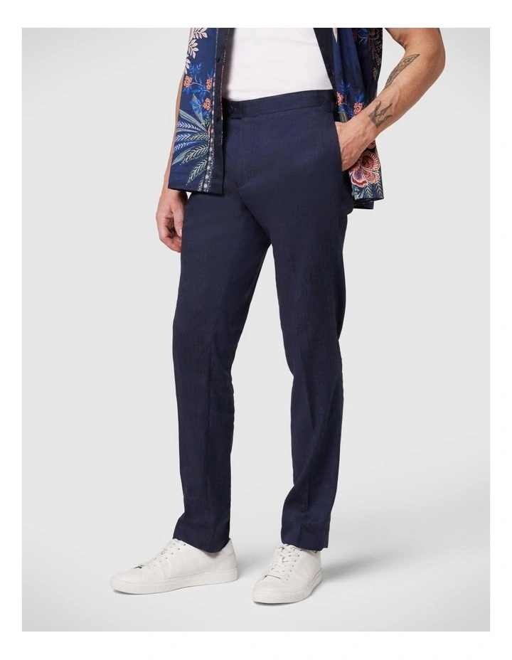 Politix Slim Stretch Tailored Dress Pant in Indigo | MYER