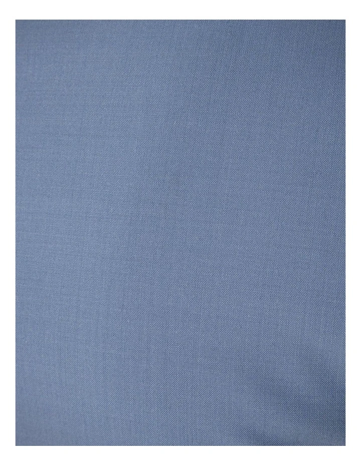 Politix Slim Stretch Double Breasted Tailored Jacket in Slate Blue | MYER