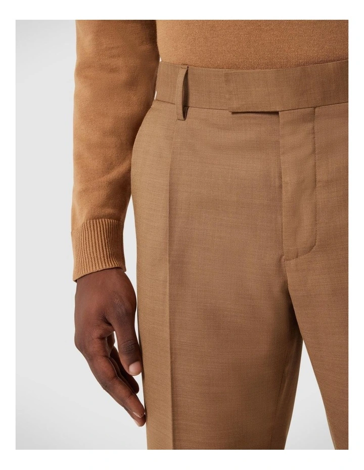 Politix Slim Stretch Tailored Pant in Tan | MYER