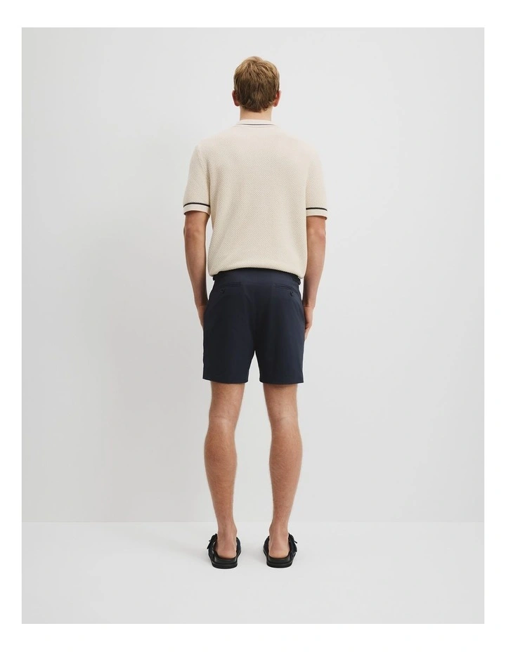 Country Road Organically Grown Cotton Strap Buckle Short in Midnight ...