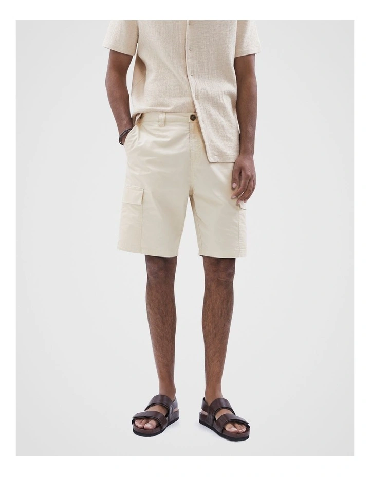 Unison Utility Relaxed Short in Cream | MYER