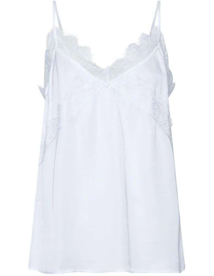 Decjuba Gigi Lace Cami In Ivory | MYER