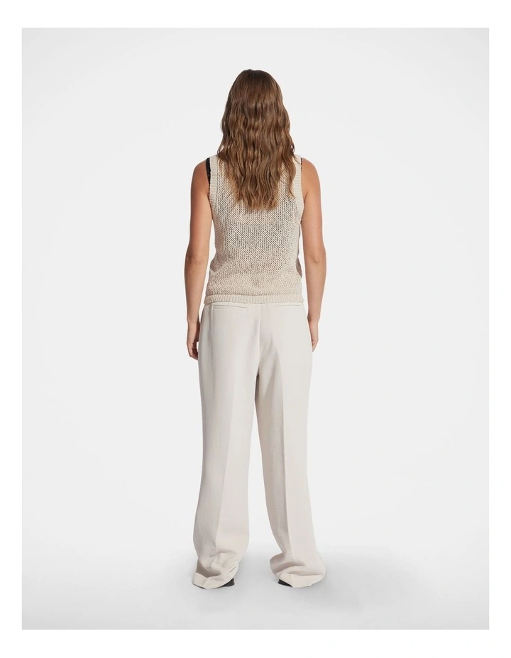 Decjuba Cleo Metallic Tank in Silver | MYER