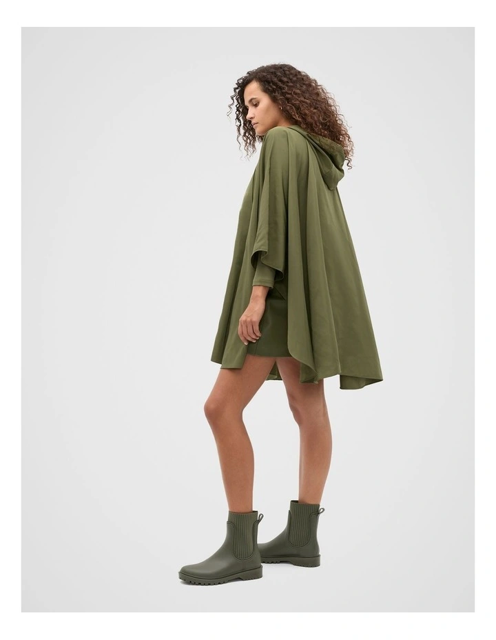 Seed Heritage Packable Rain Poncho in Rainforest | MYER