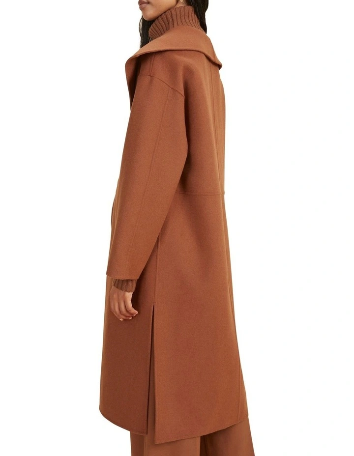 Seed Heritage Wool Side Split Coat | MYER