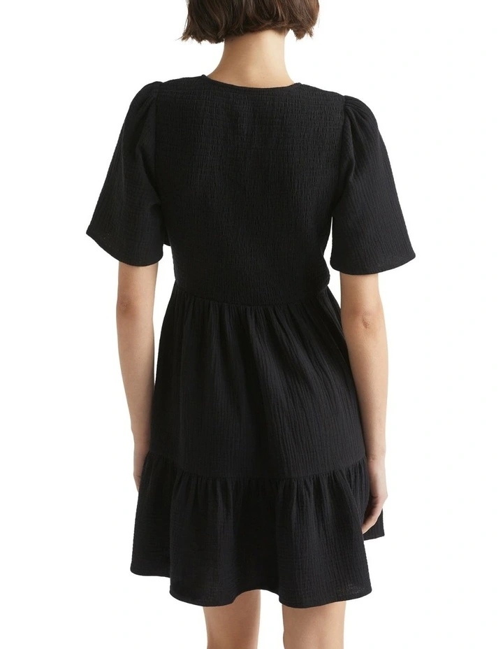 Seed Heritage Cheesecloth Shirred Mini Dress | MYER