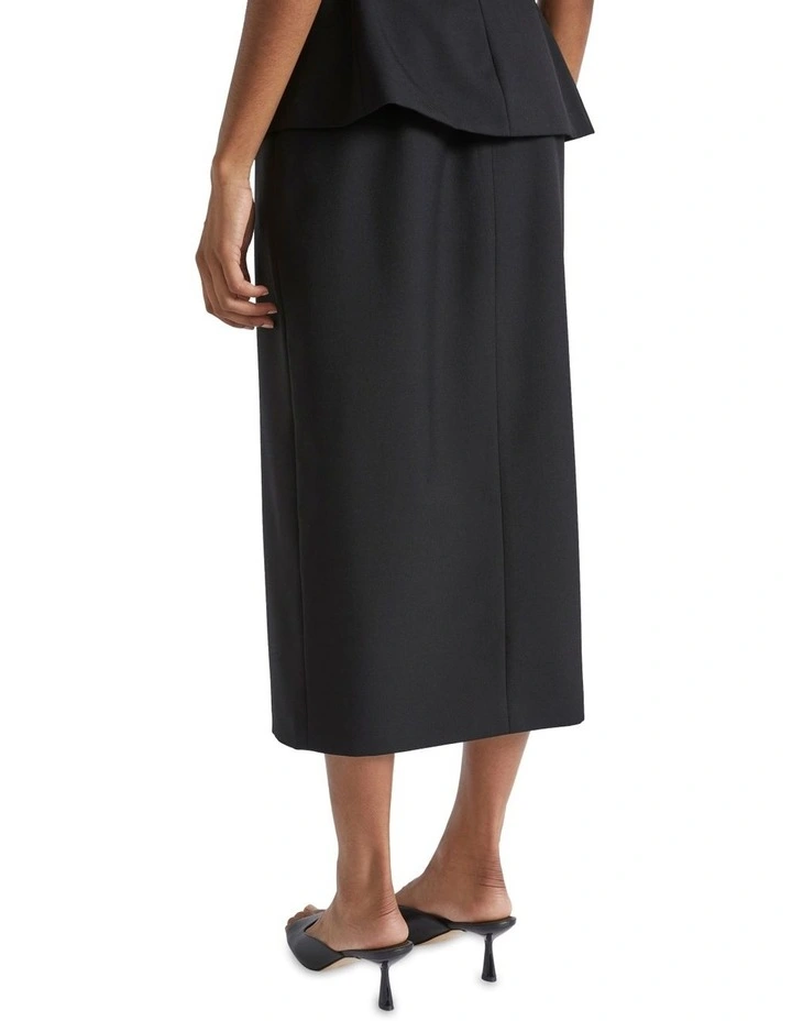 Seed Heritage Wool Blend Split Front Skirt | MYER