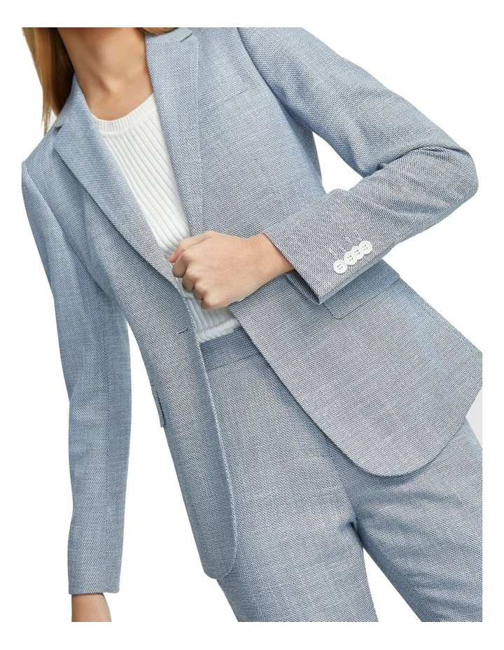 Oxford Alexa Eco Suit Jacket in Blue | MYER