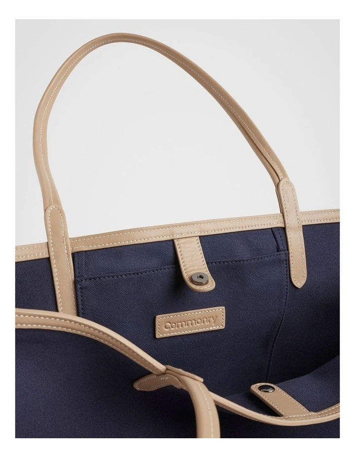 Commonry The Capri Tote in Navy | MYER