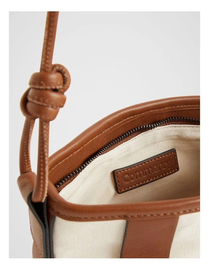 Commonry The Sanna Leather Sling Bag in Cognac | MYER