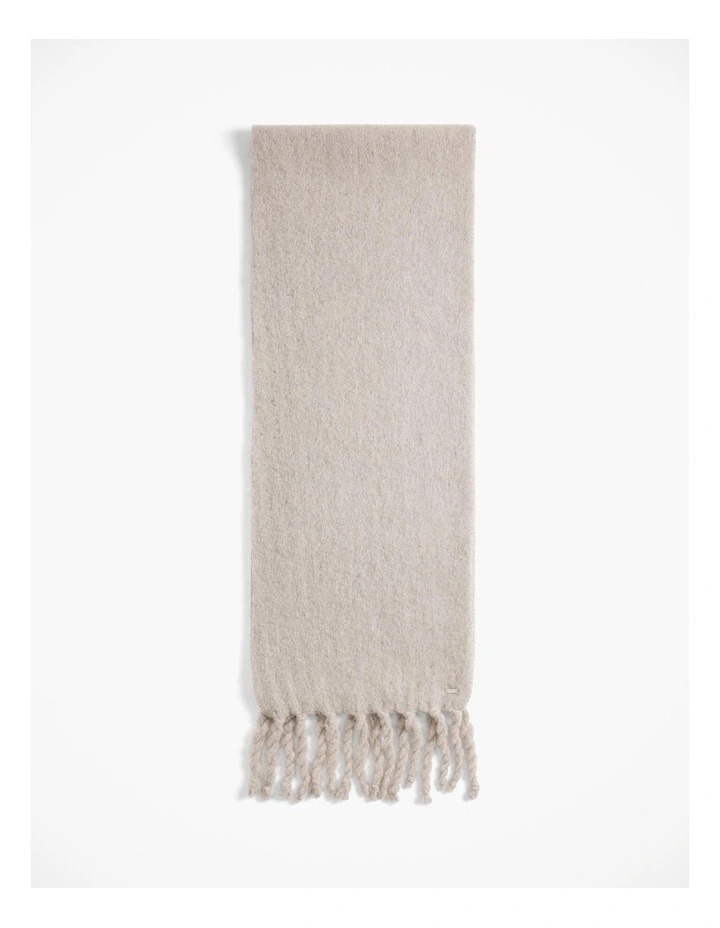 Witchery Tassel Scarf in Light Grey Marle | MYER