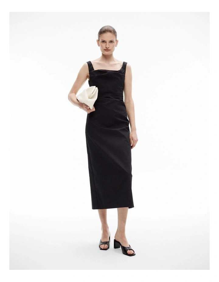 Witchery Ava Block Mule in Black | MYER