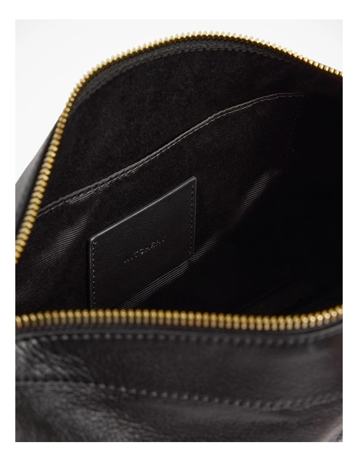 Witchery Jodie Leather Bag in Black | MYER
