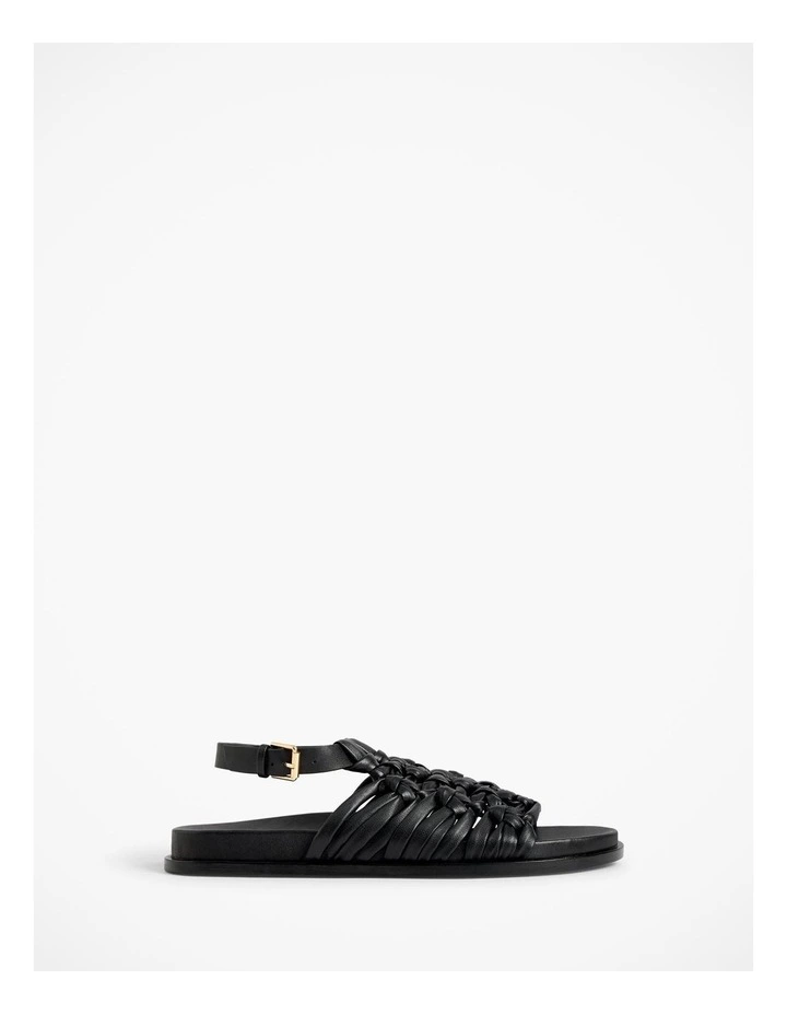Witchery Luna Sandal in Black | MYER