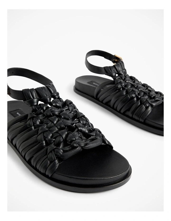 Witchery Luna Sandal in Black | MYER