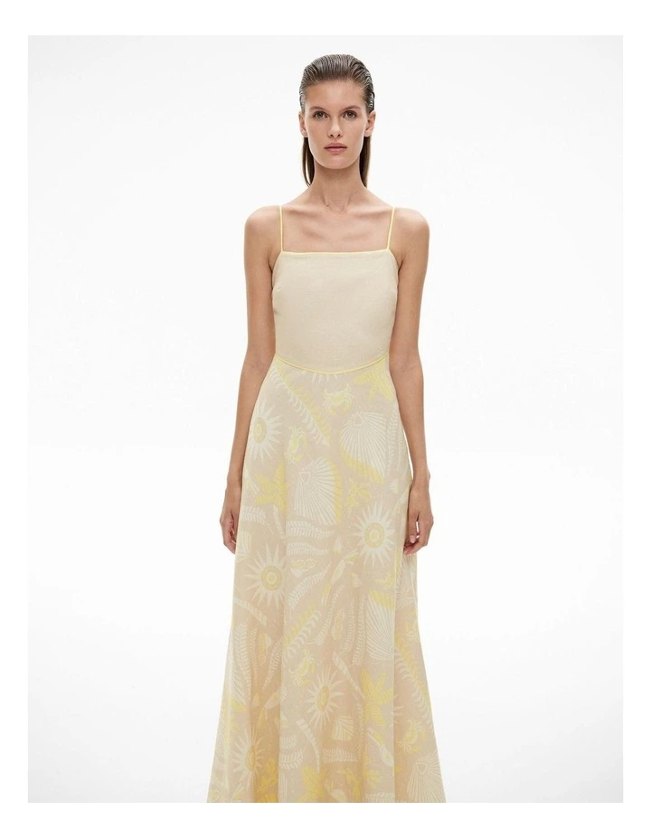 Witchery Cut Out Bodice Dress in Stone Print | MYER
