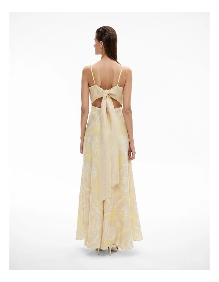 Witchery Cut Out Bodice Dress in Stone Print | MYER