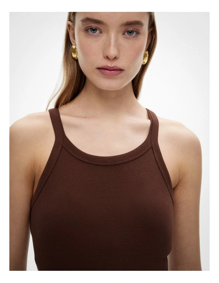Witchery Fine Bind Tank in Reef Brown | MYER