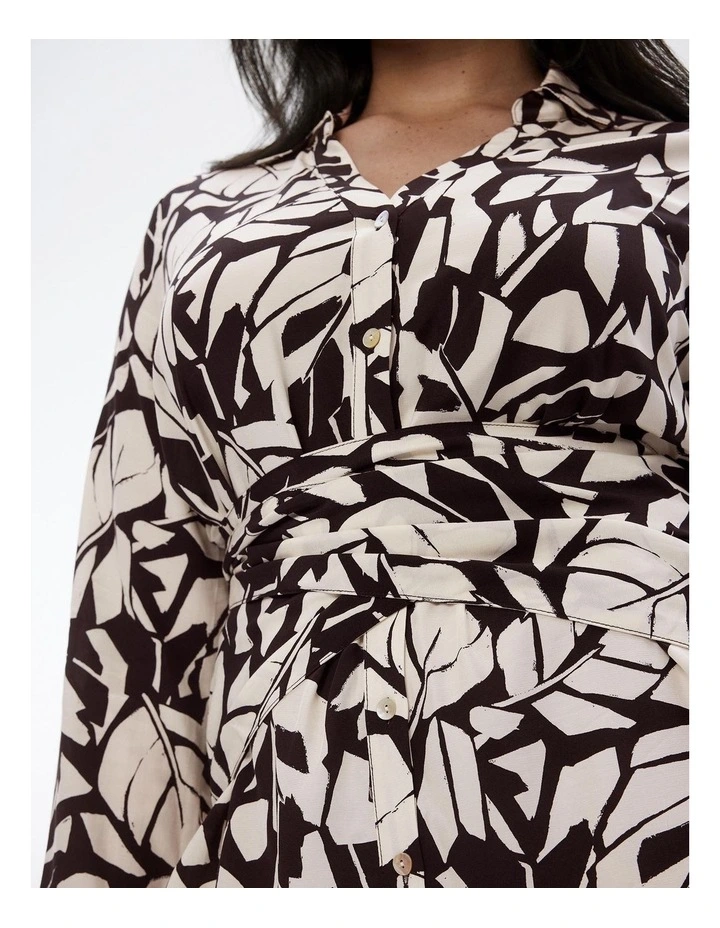 Witchery Block Foliage Dress in Zinc | MYER